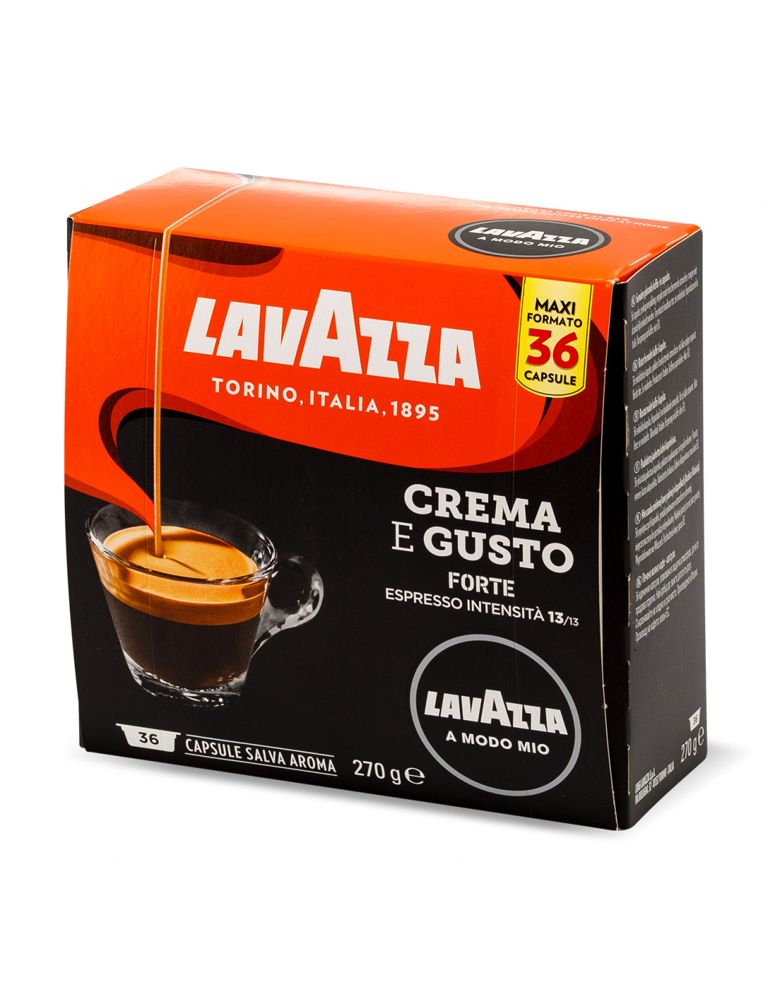 36 capsule Lavazza A Modo Mio Crema e Gusto Forte